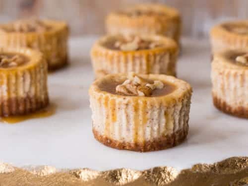 Spiced Maple Walnut Cheesecake - FlavCity with Bobby Parrish