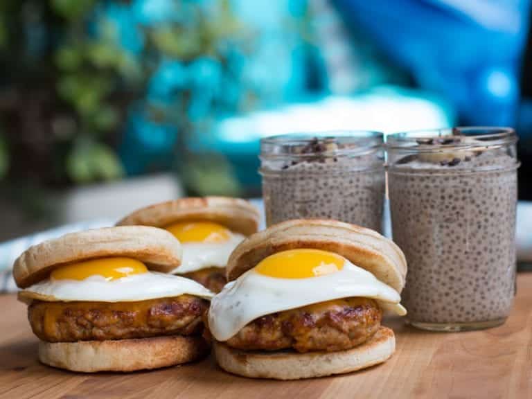 Pork Breakfast Sandwiches - FlavCity with Bobby Parrish
