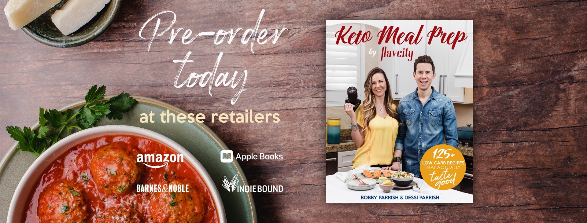 Keto Meal Prep Cookbook by FlavCity | 125 Low Carb Recipes