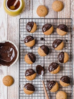 Gluten Free Bulgarian Honey Cookies - Soft, Chewy, and Paleo