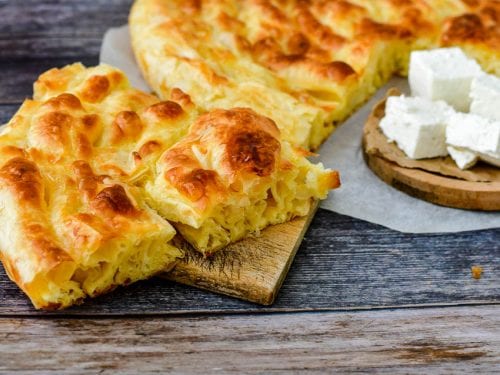 Bulgarian Banitsa - Feta & Cheese From Grandma